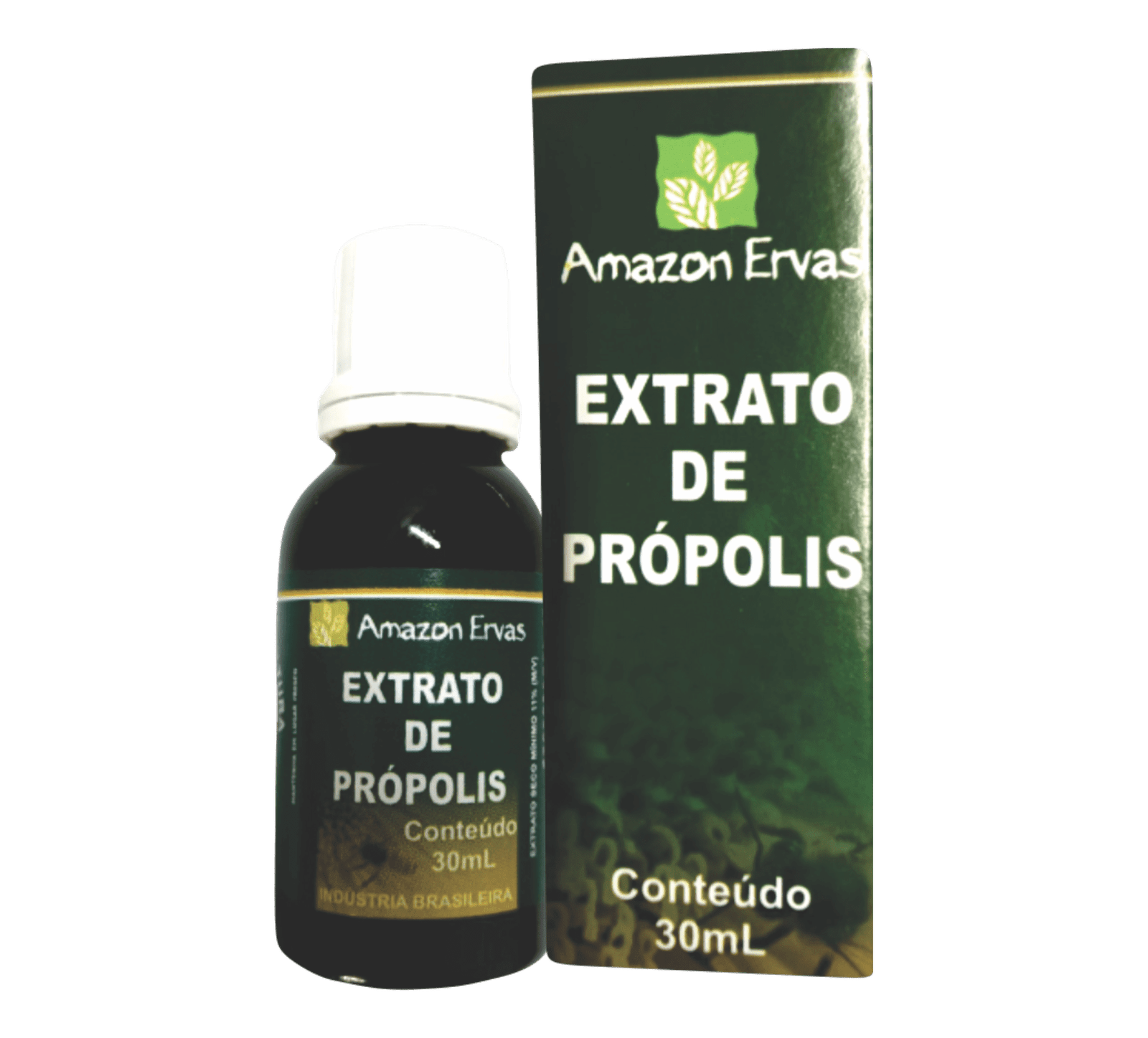 1164 - Extrato de propolis em solução alcoólica C/30ML - Amazon Ervas