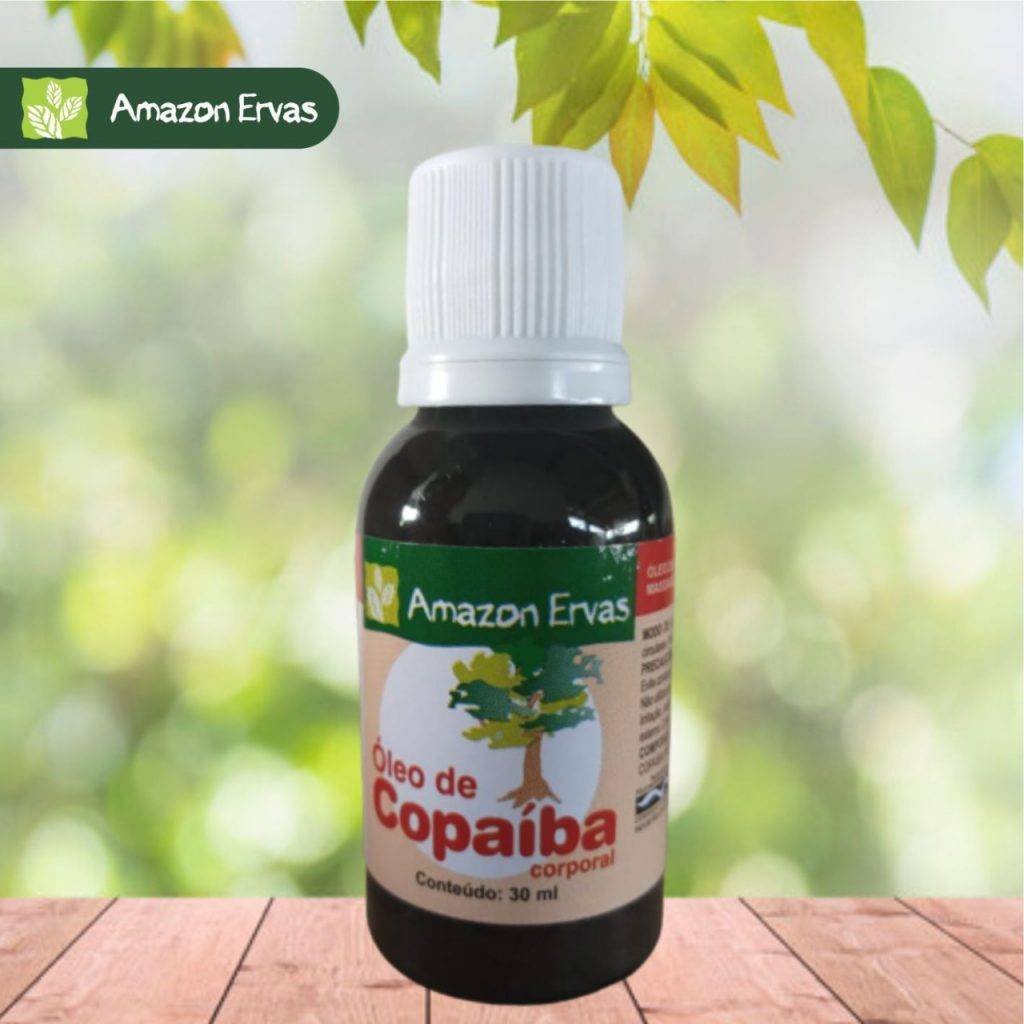 1091 – ÓLEO DE COPAIBA C/30ML - Amazon Ervas